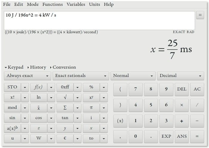 Qalculate! – An Open-source and Cross-platform Desktop Calculator for Linux
