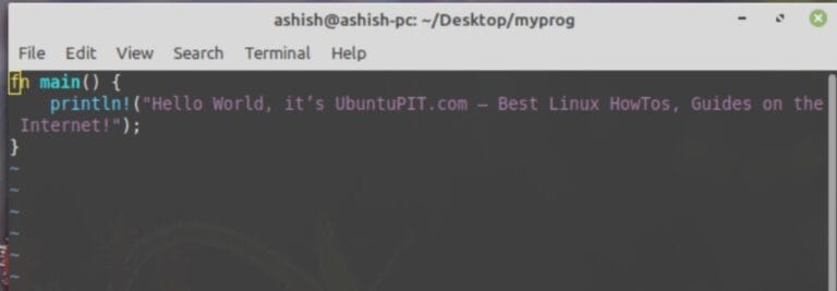 How to Install Rust Programming Language on Linux