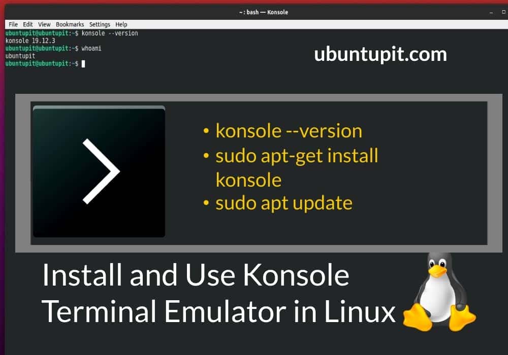 How To Install And Use Konsole Terminal Emulator In Linux System How To Install And Use Konsole Terminal Emulator In Linux System