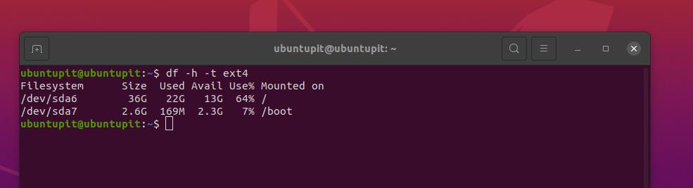  How To Check Total Hard Disk Size In Ubuntu Terminal 