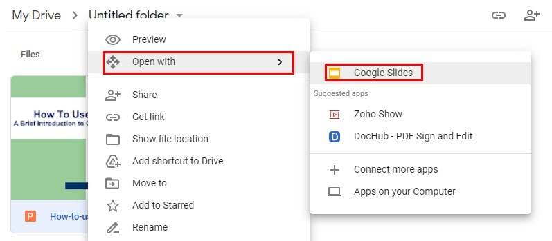 How To Convert A PowerPoint Into Google Slides