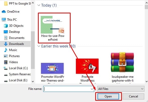 How To Convert A PowerPoint Into Google Slides