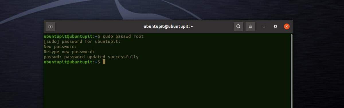 How To Change Root Password In Kali Linux