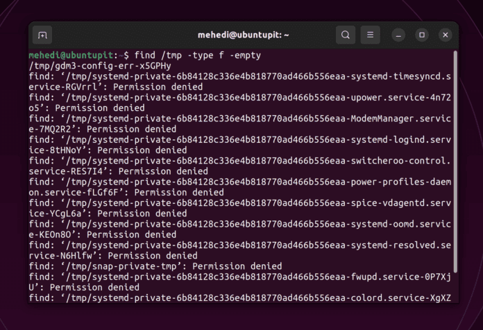 50 Simple and Useful Examples of Find Command in Linux